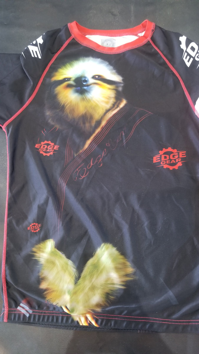 Sloth BJJ - Slow Your Roll - Rash Guard (Long Sleeve) – Pro Karate Gear